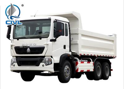 Cina Nuove tonnellate resistenti diesel 10 delle ruote del carico utile 30 dell'autocarro con cassone ribaltabile di Hyva 16m3 di colore bianco del secchio in vendita