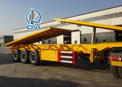Cina 2/3/4 di semirimorchio a base piatta degli assi per l'asse di Jost Support Leg Fuwa Axle/BPW dei contenitori di trasporto in vendita