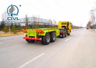 Cina 2 o 3 rimorchio del contenitore degli assi 20ft 40ft di scheletro degli autoarticolati, in vendita