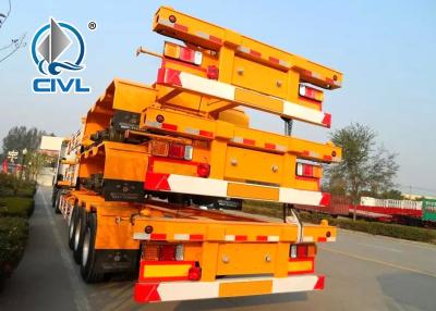 Cina 2 o 3 rimorchio del contenitore degli assi 20ft 40ft di scheletro degli autoarticolati, in vendita