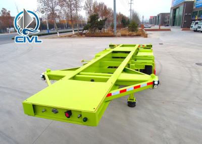 Cina 2 o 3 rimorchio del contenitore degli assi 20ft 40ft di scheletro degli autoarticolati, in vendita