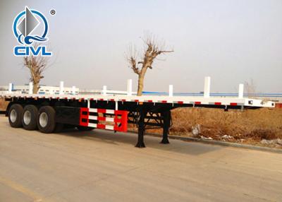 Cina 40 piedi di contenitore che porta gli autoarticolati a base piatta con la gamba di atterraggio di JOST in vendita