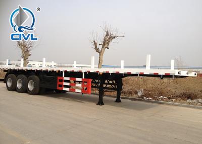 Cina 40 piedi di contenitore che porta gli autoarticolati a base piatta con la gamba di atterraggio di JOST in vendita