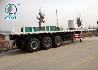 Cina 40 piedi di contenitore che porta gli autoarticolati a base piatta con la gamba di atterraggio di JOST in vendita