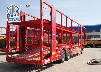 Cina Trasportatori di automobile del rimorchio di trasporto del veicolo di SHMC 18m 18000 x 2400 x 3000 millimetri con l'asse di FUWA CON APPROVAZIONE di iso ccc in vendita
