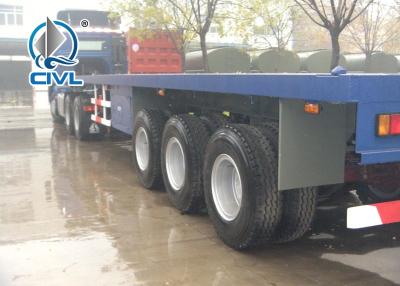 Cina rimorchio del contenitore del camion dell'asse 40T 3 con 2 posteriori/porte laterali e la gomma del modello 12R22.5 in vendita