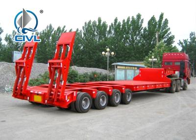 Cina q345 gli autoarticolati bassi del letto degli assi del materiale 4 con il modello 12.00R20 si stancano per la capacità di carico 50T con re Pin a 3,5 pollici in vendita