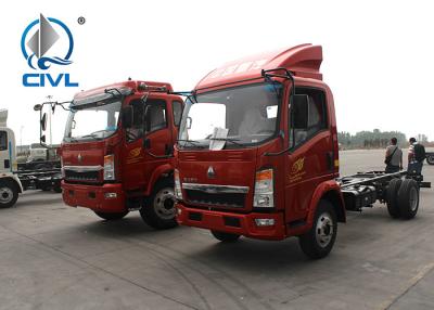中国 小さいダンプ トラックを採鉱する6-10T Sinotruk HOWO ZZ3057E3714C155 4x2 119hpライト 販売のため