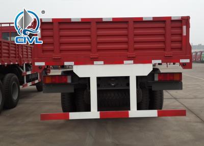 Cina Euro pesante rosso dei camion del carico di colore 10tires HW76 SINOTRUK HOWO 2 LHD 6X4 336HP per trasporto in vendita