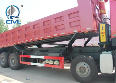 Cina LHD 50 T Sinotruk nuovo Howo Tipper Truck 371hp 12 spinge l'autocarro con cassone ribaltabile 8x4 in vendita