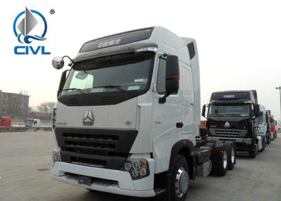 Cina Testa nera selvaggia del trattore dei camion diesel di trasporto 6x4 del camion del motore primo di 420HP HOWO A7 in vendita