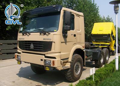 Cina Nuovi 420HP dei camion 6 x 6 del trattore del camion del motore primo di 3 sedili di SINOTRUK HOWO motore di Off Road in vendita