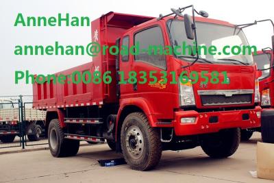 中国 新しいLHDライトCummins Engine 4x2の前部持ち上がることを用いる3-7T負荷のための頑丈なダンプ トラック 販売のため