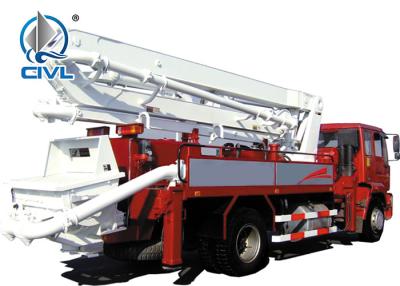 Cina Camion concreto della pompa della nuova pompa 38m con la guarnizione di costo del miscelatore con la pompa concreta dell'asta di prezzo basso 38m in vendita