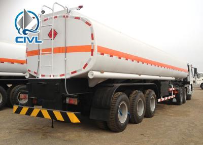 China Volume 60m3 , 3 Axles Fly Ash Tank Semi Trailer Trucks With ABS , Rated Loading 33000kgs for sale