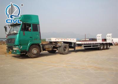 Cina 3 la singoli gamba della velocità di Axle Flatbed Semi Trailer With 28T e Demission degli assi di marca di Guangdong Fuwa è 12400X2450X1280mm in vendita