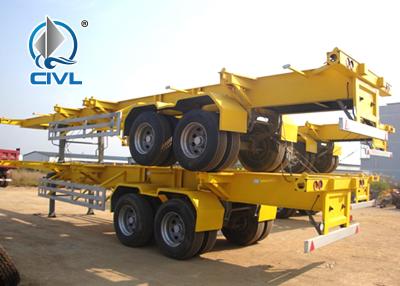 Cina Tre assi 40 ft autoarticolato dello scheletro di 20 di ft telai del contenitore in vendita