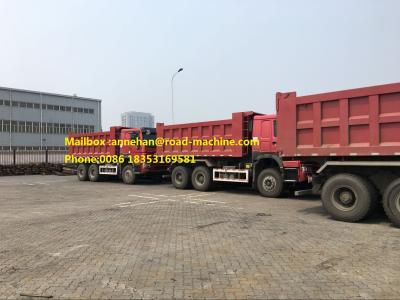 中国 40T LHD 6X4 SINOTRUK HOWOのダンプカーのダンプ トラックのユーロ2 336HPエンジンHYVAの前部に持ち上がること 販売のため