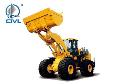 Cina caricatore Xcmg della ruota del compatto di capacità di 6T 4M3 con il motore CVLW600FN di Weichai in vendita