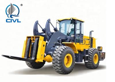 Cina caricatore Xcmg della ruota del compatto di capacità di 6T 4M3 con il motore CVLW600FN di Weichai in vendita