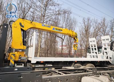 Cina Il camion del carico di HOWO 6X4 con 10 tonnellate di camion diritto dell'asta ha montato il camion Crane Colour Option della gru in vendita