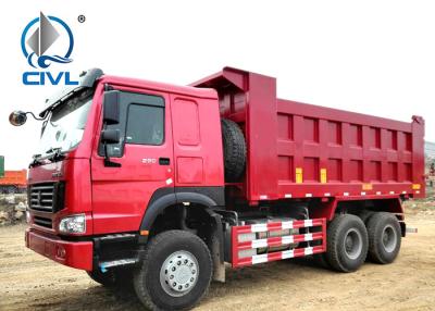 Cina Euro II del motore dello scaricatore 25ton 371hp dell'autocarro a cassone dell'autocarro con cassone ribaltabile X4 di Sinotruk Howo 6 (Lhd) nuovo in vendita