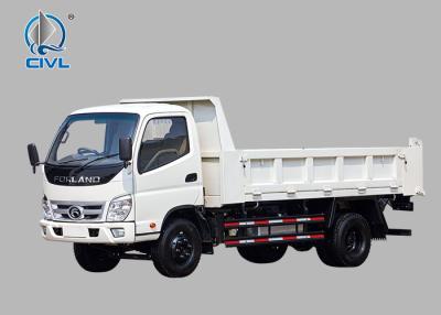 Cina Autocarro a cassone bianco di colore dell'autocarro con cassone ribaltabile del nuovo scaricatore leggero di Foton Forland 3-4tons Rhd 4x2 in vendita