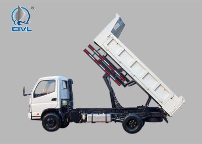 Cina Autocarro a cassone bianco di colore dell'autocarro con cassone ribaltabile del nuovo scaricatore leggero di Foton Forland 3-4tons Rhd 4x2 in vendita
