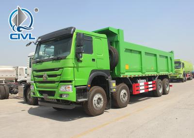 Cina Autocarro con cassone ribaltabile resistente di sollevamento anteriore 371HP 8X4 LHD 50tons 20-30CBM ZZ3317N3567W in vendita