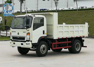 中国 Homan 4x2のダンプカー トラック軽いダンプ トラック色6-8トンの任意116hp 販売のため