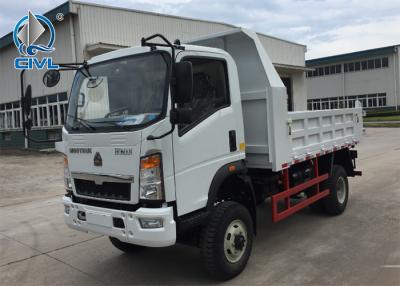 Cina 116hp 8-10 tonnellate di autocarro con cassone ribaltabile leggero Homan 4x2 Tipper Truck Colour Optional in vendita