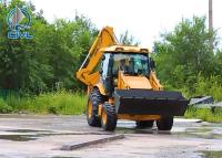 China Backhoe Loader Mini Tractor With Bucket for Farm for sale