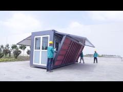 Casa pieghevole del contenitore con la Camera mobile del contenitore della toilette con il buon prezzo