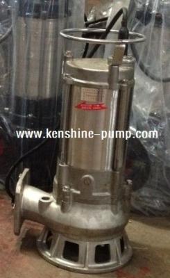 China S Stainless steel submersible sewage pump/vertical/anticorrosion/waster water for sale