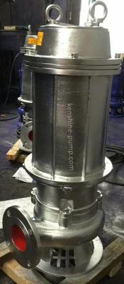 China WQP Stainless steel submersible sewage pump corrosion resistant drainage pump for sale