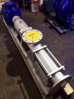 China FG Stainless steel eccentric helical screw pump slurry pump sewage pump for sale