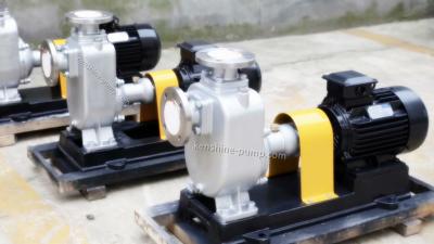 China ZX Horizontal self priming centrifugal pump clean water or chemical industry pump for sale