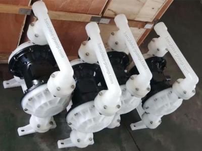 China QBK Air operated double membrane pump explosion proof oil pump sewage self priming pump for sale