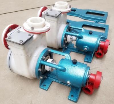 China FZB Self priming fluoroplastic chemical transfer corrosion resistant pump for sale