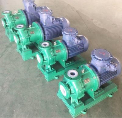 China CQB-F magnetic drive fluorine plastic chemical transfer acid circulating pump for sale