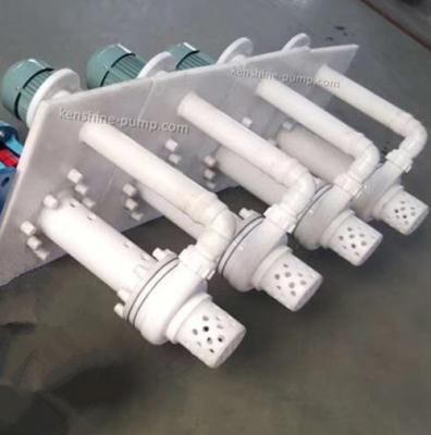China FYS Fluoroplastic submerged chemical centrifugal pump corrosion resistant transfer pump for sale