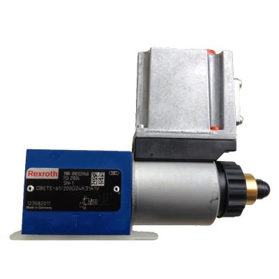 Κίνα Βαλβίδα υπερχείλισης Ρεξρόθ DBETE-61/200G24K31A1V Μπλε Υψηλές ταχύτητες ροής Ασφαλής και ασφαλής Υψηλή πίεση 420 bar ακριβής έλεγχο προς πώληση