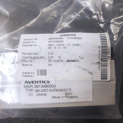 China High-Performance Aventics 5813480000 5/3-Way Directional Control Valve For Compressed Air Control In Industrial Applications for sale