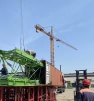 China Fixed Hammer Head Tower Crane Machinery 8T for sale