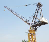 China Construction Self Rising Luffing Tower Crane  Sinocorp for sale