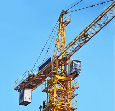 中国 16 Ton Capacity Flat Top Tower Crane Constructuction Machinery 販売のため
