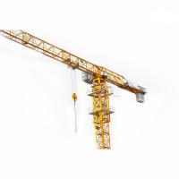 China 16 Ton Capacity Flat Top Tower Crane Constructuction Machinery for sale