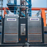 China SC200 2 Ton 2000kg Construction Elevator Precise for sale
