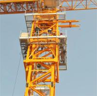 China Smooth Precise Flat Top Tower Crane 180m Attached Height for sale