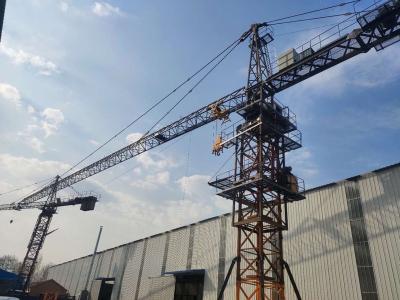 China 60 Meters Maximum Lifting Height Hammer Head Tower Crane for All Your Construction Needs and Requirements for sale